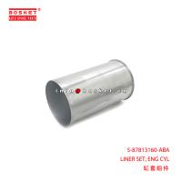 China 5-87813160-ABA LINER SET; ENG CYL suitable for ISUZU 4BE1 5878131600 for sale