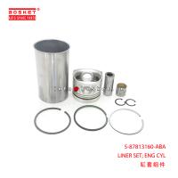 China 5-87813160-ABA LINER SET; ENG CYL suitable for ISUZU 4BE1 5878131600 for sale
