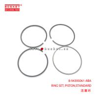 China 8-94395061-ABA RING SET; PISTON,STANDARD suitable for ISUZU 6HE1T 8943950610 for sale
