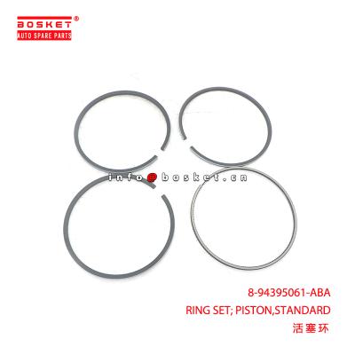 China 8-94395061-ABA RING SET; PISTON,STANDARD suitable for ISUZU 6HE1T 8943950610 for sale