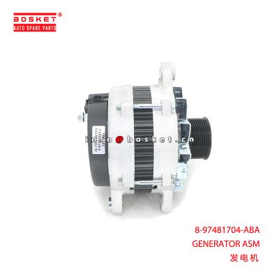 China 8-97481704-ABA GENERATOR ASM suitable for ISUZU FVR34 8974817040 for sale