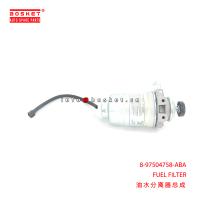 China 8-97504758-ABA FUEL FILTER suitable for ISUZU 8975047580 for sale