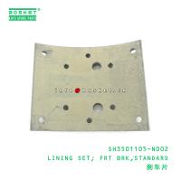 China SH3501105-N002 LINING SET; FRT BRK,STANDARD suitable for JAC N200 SH3501105-N002 for sale