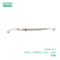 China 5260415F HOSE; RUBBER,FUEL LEAK suitable for JAC ISF3.8 5260415F for sale