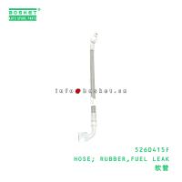 China 5260415F HOSE; RUBBER,FUEL LEAK suitable for JAC ISF3.8 5260415F for sale