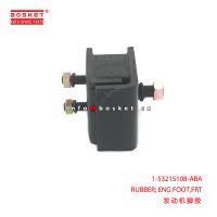 China 1-53215108-ABA RUBBER; ENG FOOT,FRT suitable for ISUZU CXZ 6WF1 1532151080 for sale