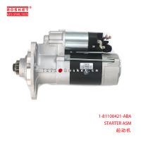 China 1-81100421-ABA STARTER ASM suitable for ISUZU 6WG1 1811004210 for sale