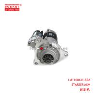 China 1-81100421-ABA STARTER ASM suitable for ISUZU 6WG1 1811004210 for sale