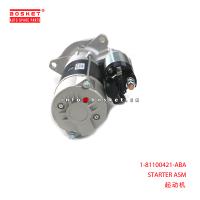 China 1-81100421-ABA STARTER ASM suitable for ISUZU 6WG1 1811004210 for sale