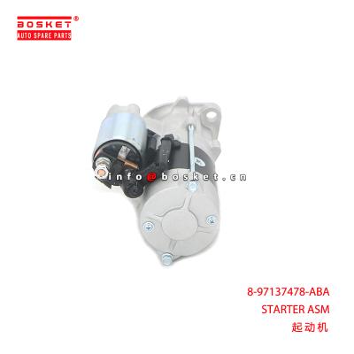 China 8-97137478-ABA STARTER ASM suitable for ISUZU 4JB1 4JG1 8971374780 for sale