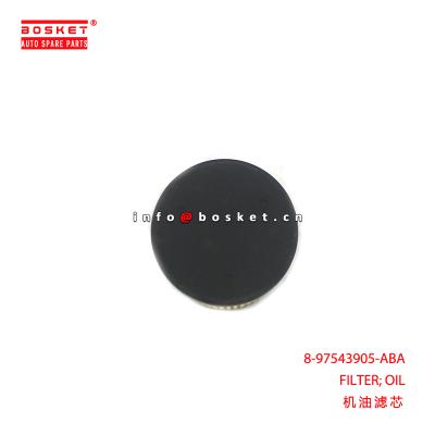 China 8-97543905-ABA FILTER; OIL suitable for ISUZU NKR 4JZ1 8975439050 for sale