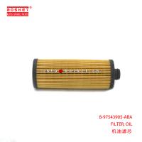 China 8-97543905-ABA FILTER; OIL suitable for ISUZU NKR 4JZ1 8975439050 for sale