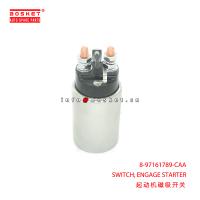 China 8-97161789-CAA SWITCH; ENGAGE STARTER suitable for ISUZU NPR 700P 4HK1 4HF1 8971617890 for sale