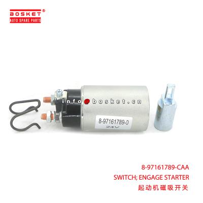 China 8-97161789-CAA SWITCH; ENGAGE STARTER suitable for ISUZU NPR 700P 4HK1 4HF1 8971617890 for sale