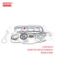 China 5-87819055-0 GASKET SET; ENG HD OVERHAUL suitable for ISUZU 5878190550 for sale