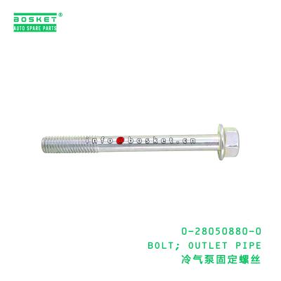 China 0-28050880-0 BOLT; OUTLET PIPE suitable for ISUZU  6WG1 0280508800 for sale