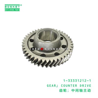China 1-33331212-1 GEAR; COUNTER DRIVE suitable for ISUZU   1333312121 for sale