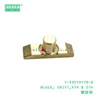 China 1-33519170-0 BLOCK; SHIFT,4TH & 5TH suitable for ISUZU   1335191700 for sale