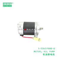 China 1-53457080-0 MOTOR; OIL PUMP suitable for ISUZU VC46 6UZ1 1534570800 for sale