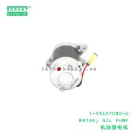 China 1-53457080-0 MOTOR; OIL PUMP suitable for ISUZU VC46 6UZ1 1534570800 for sale