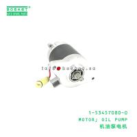 China 1-53457080-0 MOTOR; OIL PUMP suitable for ISUZU VC46 6UZ1 1534570800 for sale