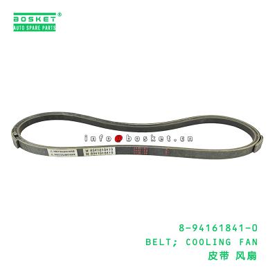 China 8-94161841-0 BELT; COOLING FAN suitable for ISUZU TFR NHR 4J 8941618410 for sale