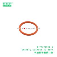 China 8-94396810-0 GASKET; ELEMENT TO BODY suitable for ISUZU LT132 6HE1 8943968100 for sale
