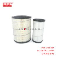 China 17801-3450 ABA FILTER; AIR CLEANER suitable for HINO HINO 700 E13C 17801-3450 for sale