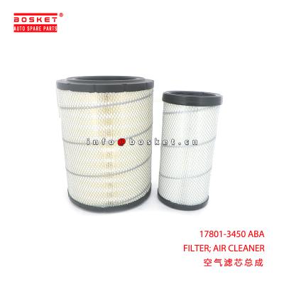 China 17801-3450 ABA FILTER; AIR CLEANER suitable for HINO HINO 700 E13C 17801-3450 for sale