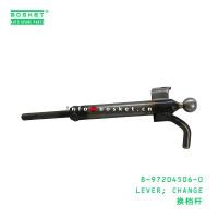 China 8-97204506-0 LEVER; CHANGE suitable for ISUZU   8972045060 for sale