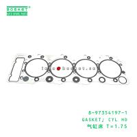 China 8-97354197-1 GASKET; CYL HD suitable for ISUZU NQR70 4HE1 8973541971 for sale