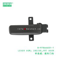 China 8-97866601-1 LEVER ASM; INSIDE,FRT DOOR suitable for ISUZU   8978666011 for sale