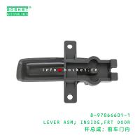China 8-97866601-1 LEVER ASM; INSIDE,FRT DOOR suitable for ISUZU   8978666011 for sale