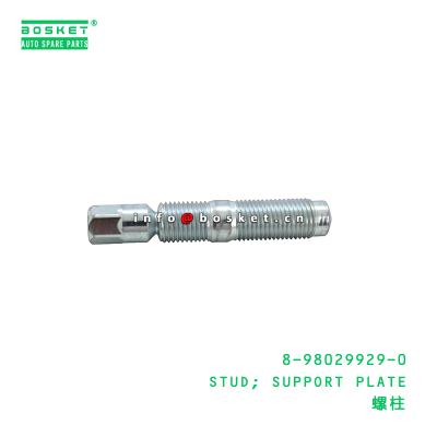 China 8-98029929-0 STUD; SUPPORT PLATE suitable for ISUZU   8980299290 for sale