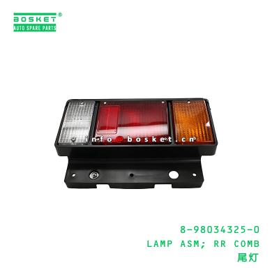 China 8-98034325-0 LAMP ASM; RR COMB suitable for ISUZU 700 4HK1 8980343250 for sale