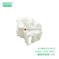 China 8-98047478-0 CASE; HTR UNIT suitable for ISUZU VC46 6UZ1 8980474780 for sale