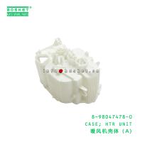 China 8-98047478-0 CASE; HTR UNIT suitable for ISUZU VC46 6UZ1 8980474780 for sale