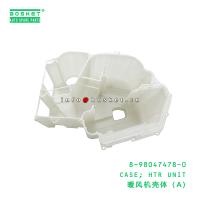 China 8-98047478-0 CASE; HTR UNIT suitable for ISUZU VC46 6UZ1 8980474780 for sale