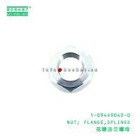China 1-09449040-0 NUT; FLANGE,SPLINED suitable for ISUZU   1094490400 for sale