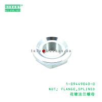 China 1-09449040-0 NUT; FLANGE,SPLINED suitable for ISUZU   1094490400 for sale