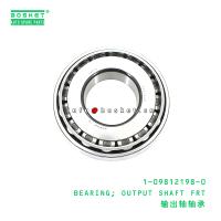China 1-09812198-0 BEARING; OUTPUT SHAFT FRT suitable for ISUZU CYZ51K VC46 10PE1 6UZ1 6WF1 1098121980 for sale