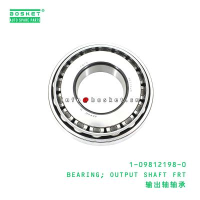 China 1-09812198-0 BEARING; OUTPUT SHAFT FRT suitable for ISUZU CYZ51K VC46 10PE1 6UZ1 6WF1 1098121980 for sale
