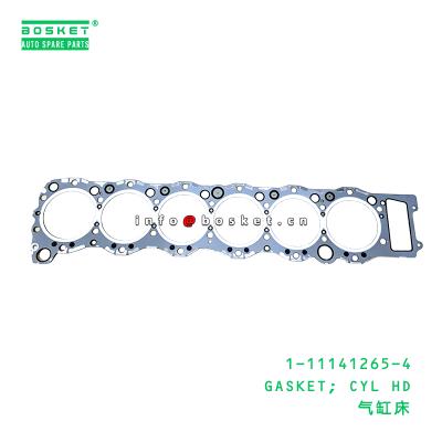 China 1-11141265-4 GASKET; CYL HD suitable for ISUZU CXZ51K 6WF1 1111412654 for sale