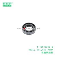 China 1-19519252-0 SEAL; OIL,OIL PUMP suitable for ISUZU VC46 6UZ1 1195192520 for sale