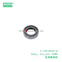 China 1-19519252-0 SEAL; OIL,OIL PUMP suitable for ISUZU VC46 6UZ1 1195192520 for sale