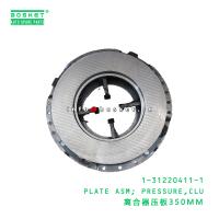 China 1-31220411-1 PLATE ASM; PRESSURE,CLU suitable for ISUZU FRR 4HK1T 1312204111 for sale