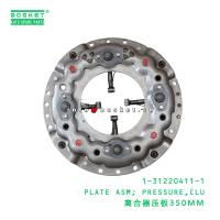 China 1-31220411-1 PLATE ASM; PRESSURE,CLU suitable for ISUZU FRR 4HK1T 1312204111 for sale
