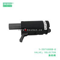 China 1-33710008-0 VALVE; SELECTOR suitable for ISUZU   1337100080 for sale