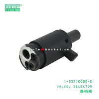 China 1-33710008-0 VALVE; SELECTOR suitable for ISUZU   1337100080 for sale