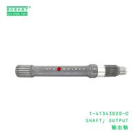China 1-41343020-0 SHAFT; OUTPUT suitable for ISUZU CXZ96 VC46 6UZ1 1413430200 for sale